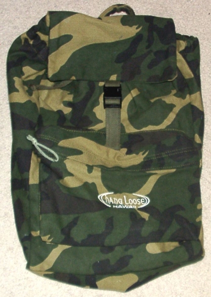 HANG LOOSE - HANG LOOSE Backpack aus Canvas - Camolflauge